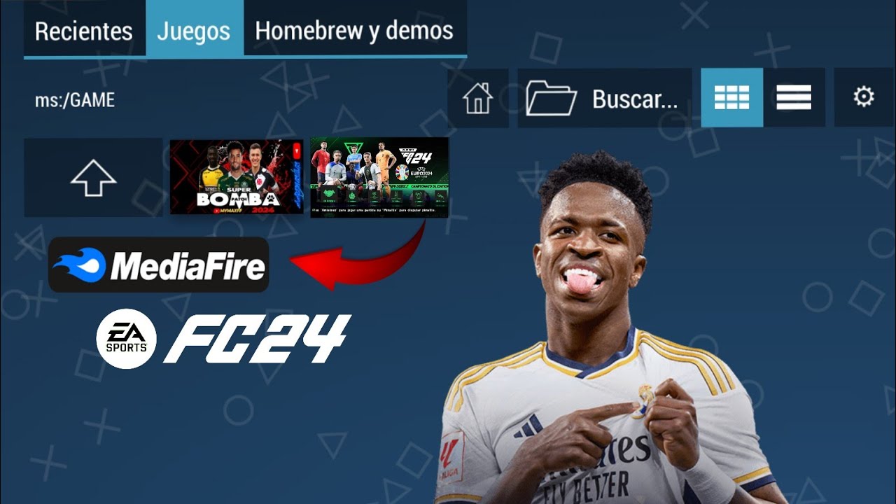 FiFA 24/25 PPSSPP MEDIAFIRE ISO FILE🎮 GAME FC 24 PPSSPP/ FiFA 2024 ...