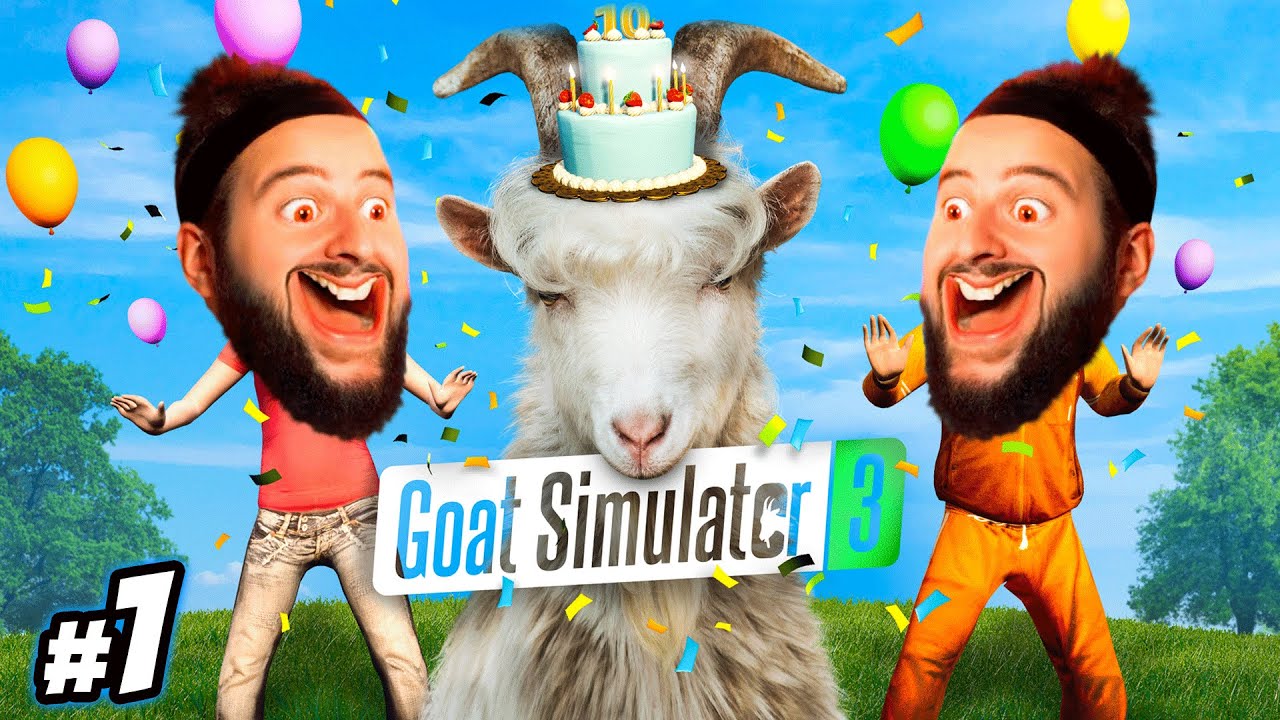 Cabra Loca Destruye las Leyes de la Física | GOAT SIMULATOR 3 #1 - YouTube