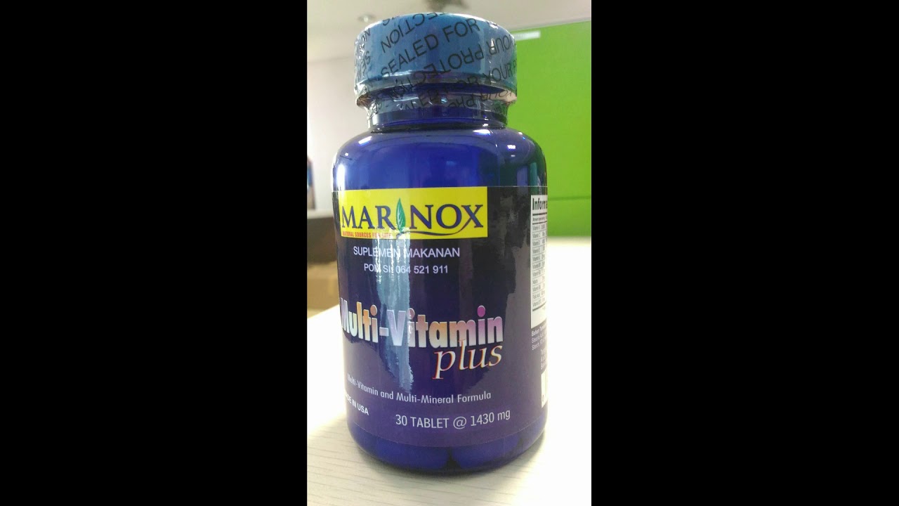 Fungsi Marinox Multi-Vitamin Plus I Kegunaan Marinox Multi-Vitamin Plus ...