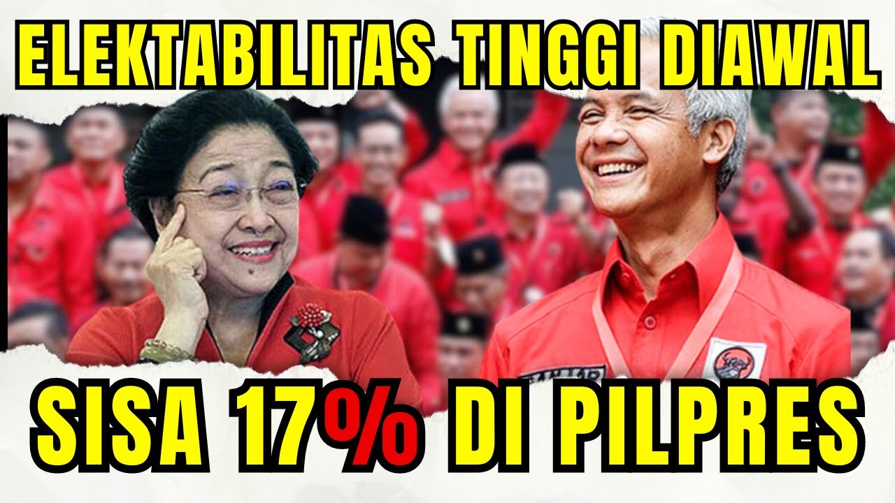 Pantas Suara Ganjar 17%‼️, Pemilih Ganjar hanya Ultras PDIP dan Anti ...