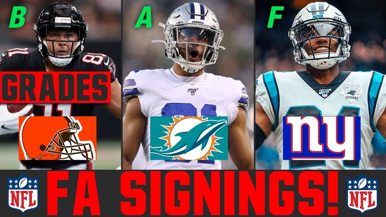 2020 NFL Free Agency Signings & Latest News | Grading NFL Free Agency ...