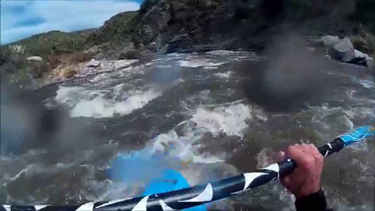 Descenso en kayak por Rio Quinto, San Luis, Argentina - YouTube