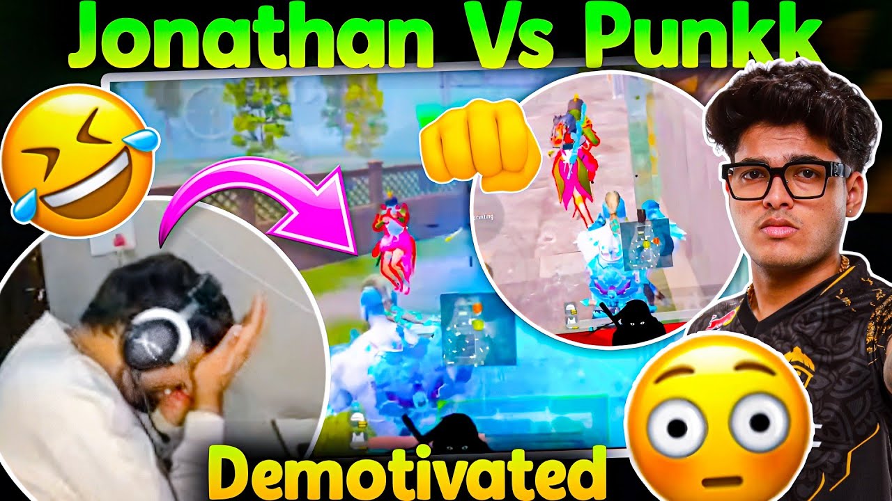 Jonathan vs Punkk TDM🚨🔥 Lolzz Demotivated🤣 Punkk Gift Jonathan - YouTube