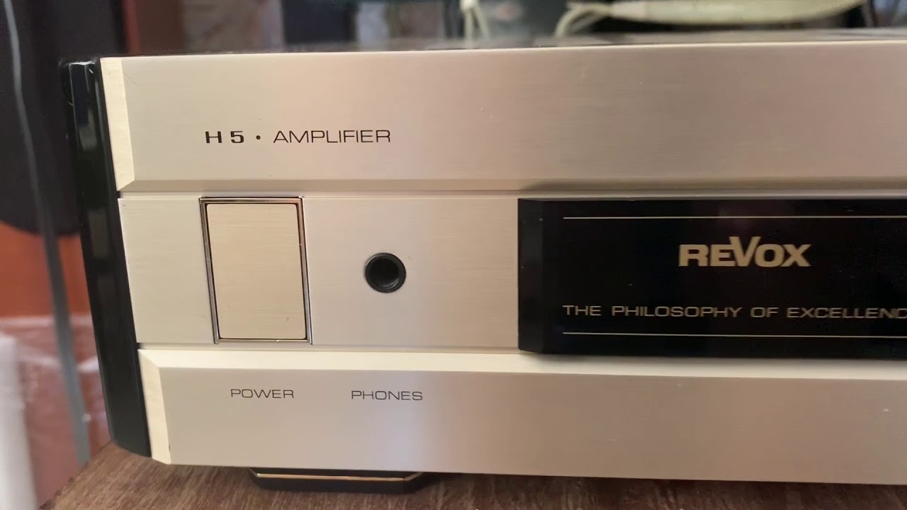 Revox h5 amplifier review