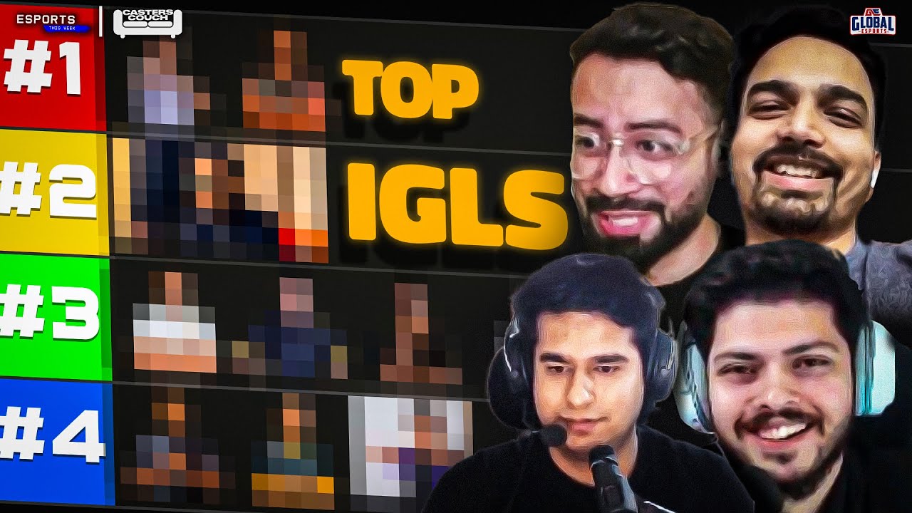 IGC Casters Rank Every BGMI IGL - YouTube
