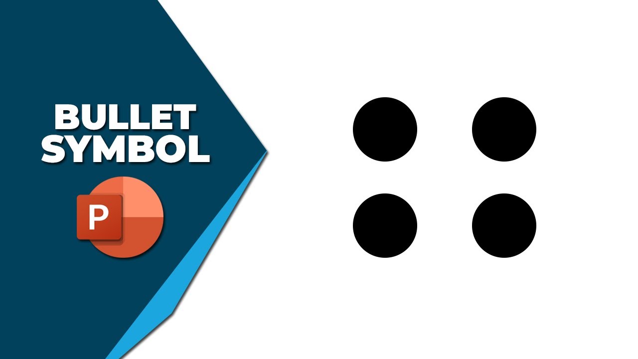 How To Insert Bullet Symbol In PowerPoint YouTube How To Insert Bullet Symbol In PowerPoint YouTube