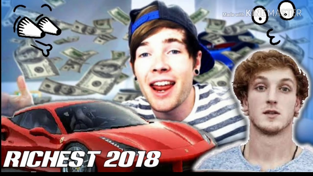Top 5 richest youtubers of 2018 in the world - YouTube