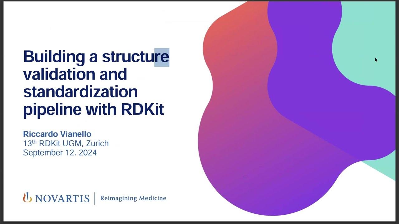 Whats new in the RDKit part 3 - YouTube