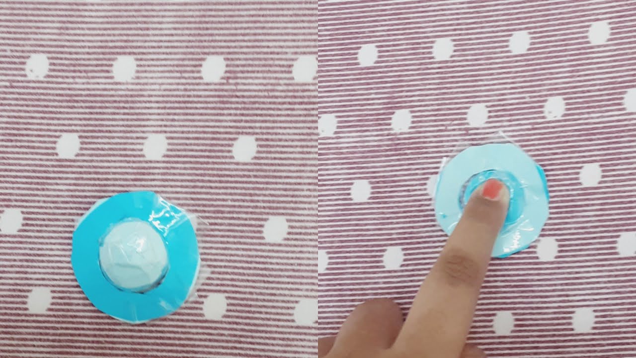 how to make easy poppet using only paper and tape - YouTube