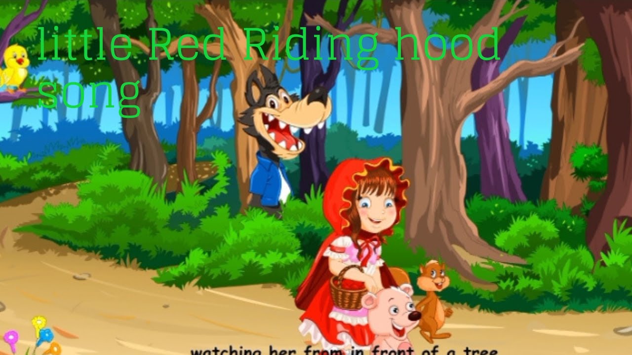 little Red Riding hood song | little Red Riding hood | abcd world tv ...