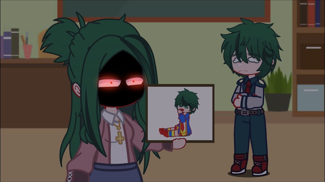 Natural Hair Color『』meme『』BNHA/MHA『』scary protective Inko - YouTube