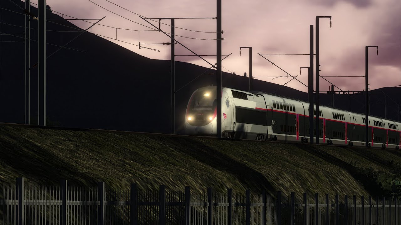 SNCF Class TGV Duplex Carmillion - Marseille - Lyon - 26/06/23 - YouTube