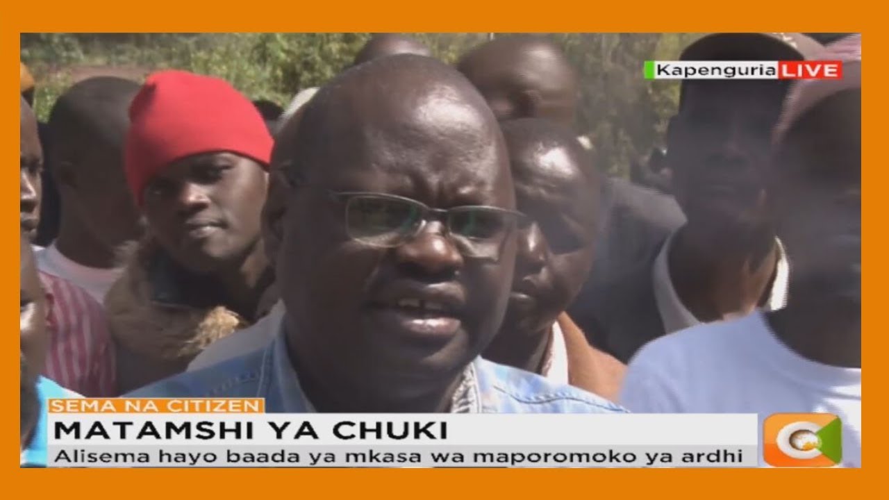 Mbunge wa Kapenguria Samuel Moroto kuandikisha taarifa kwa polisi - YouTube