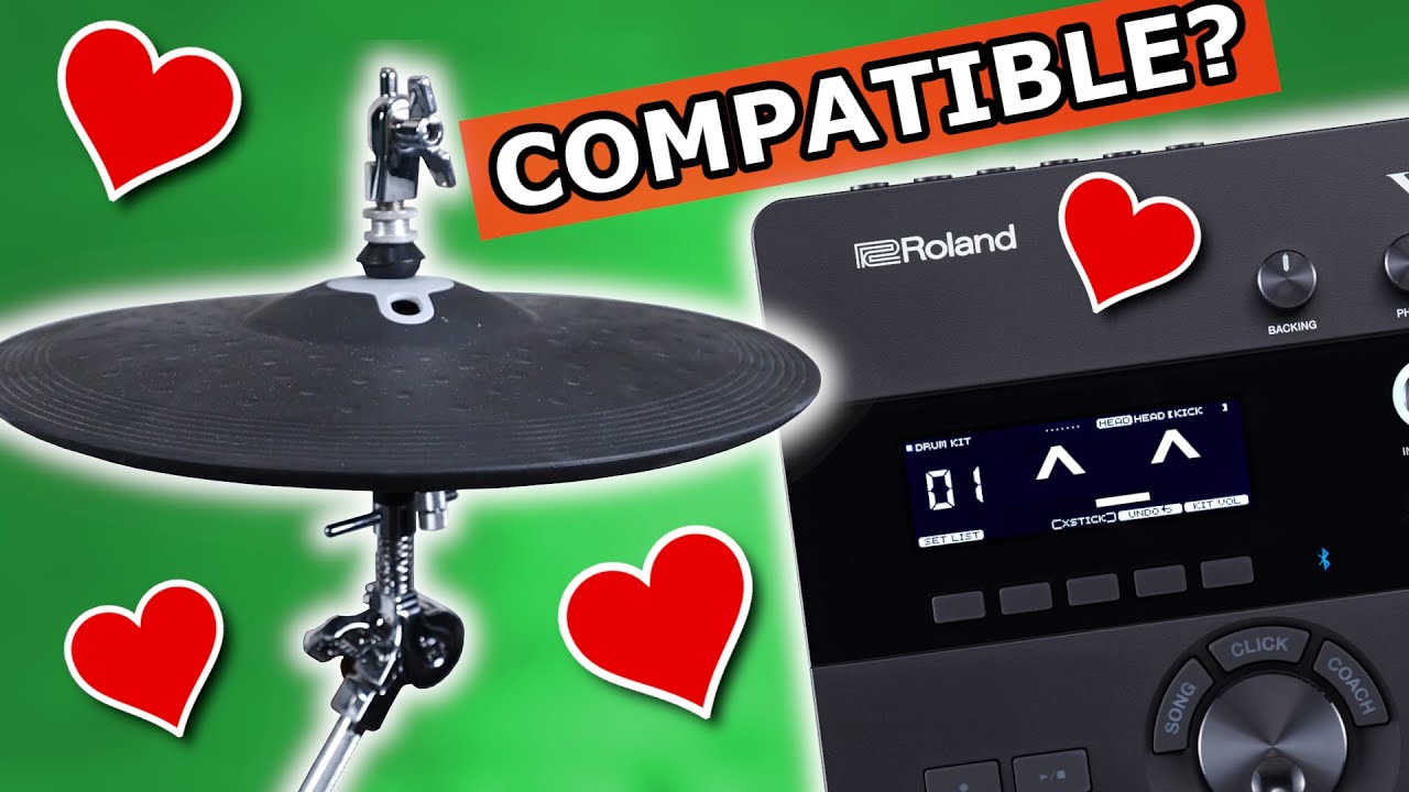 Do Yamaha Cymbals Work On Roland Drum Modules? - YouTube