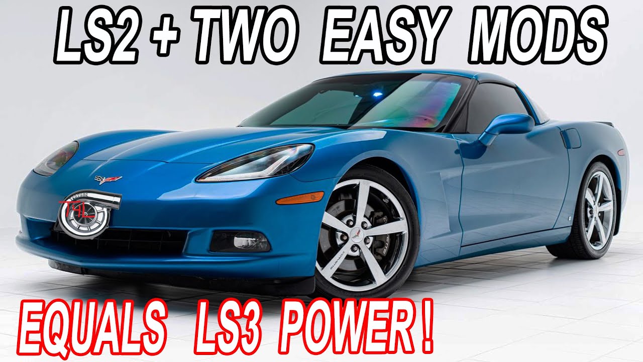 LS2 plus 2 Easy Mods = LS3 C6 Corvette Horsepower! (It's NOT Cam ...