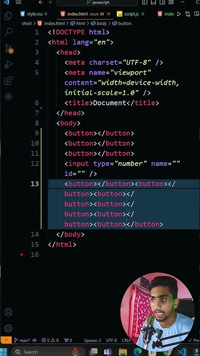 emmet abbriviation in html #shorts #short - YouTube