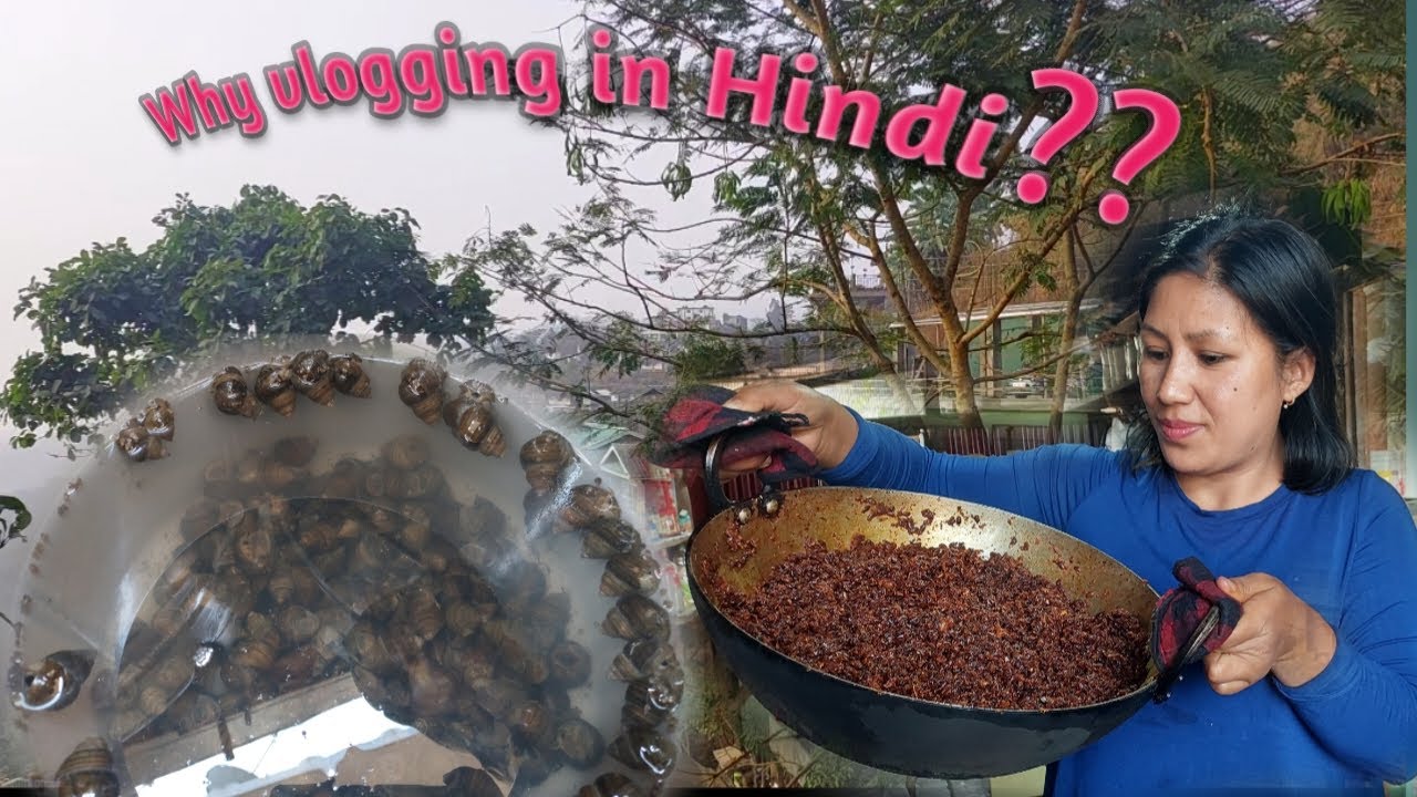 Life in a Small Town| Making Akhuni Pickle| Snail Dish| - YouTube