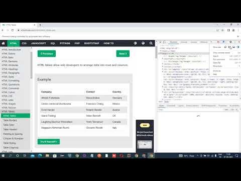 Selenium: Web Table content and verify the data - YouTube