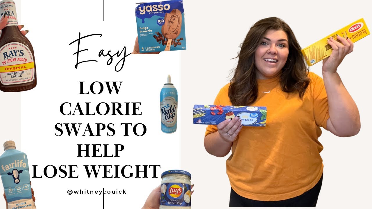 LOW CALORIE FOOD SWAPS + WEIGH IN UPDATE - YouTube