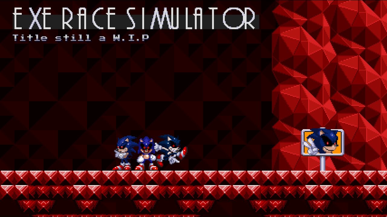 Showcase of a Basic EXE Race Sim Concept - YouTube