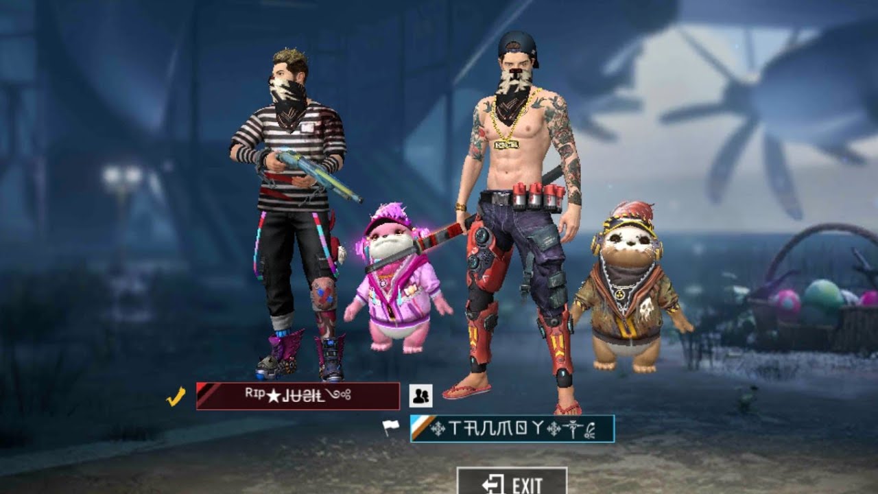 Free fire squad live gameplay - YouTube