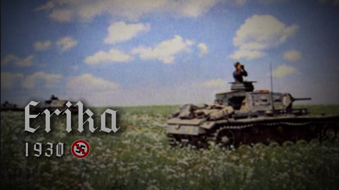 Erika (1930) German military song German, English subtitles - YouTube