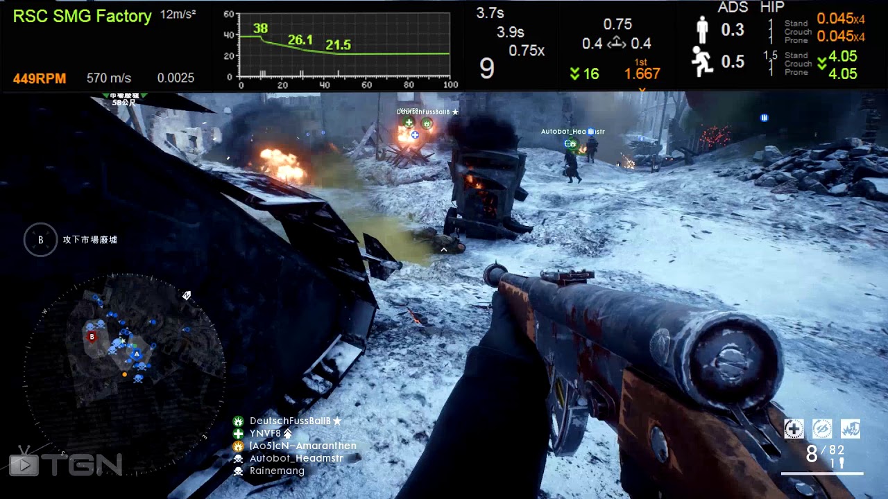 战地1武器介绍系列第二季: 法国 RSC SMG （原厂式) - 纯技术武器 - YouTube