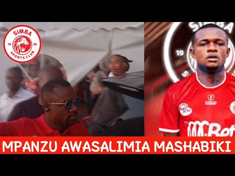 ELIE MPANZU AKIWASALIMIA MASHABIKI WA SIMBA MARA BAADA YA MCHEZO KUISHA ...