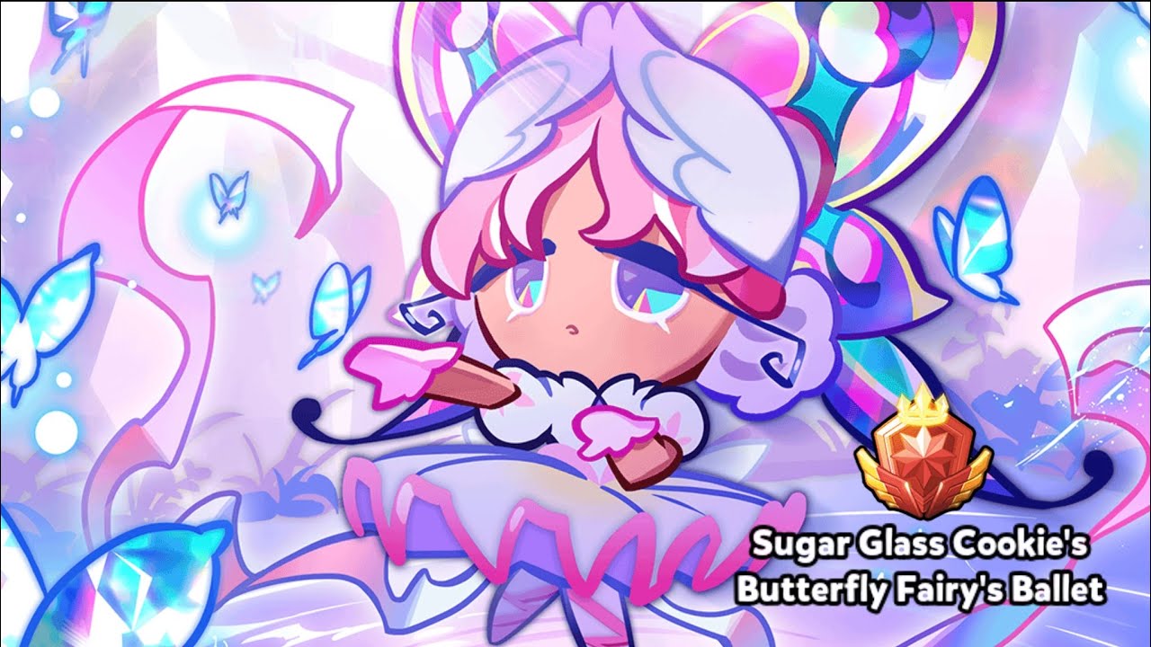 Trying out Sugar glass cookie’s Butterfly fairy’s ballet costume ...