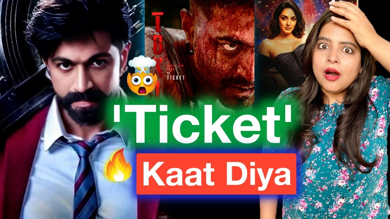 Yash Toxic Ticket Poster Explained | Deeksha Sharma - YouTube