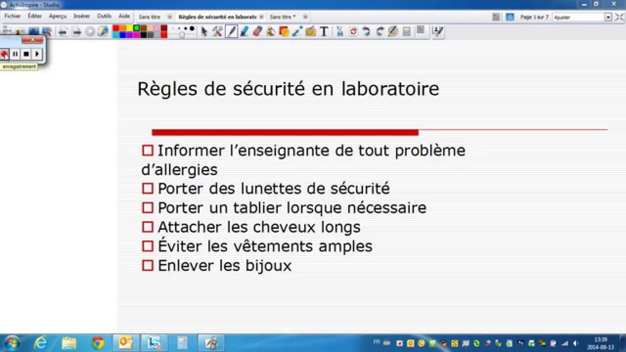 sécurité en laboratoire - YouTube