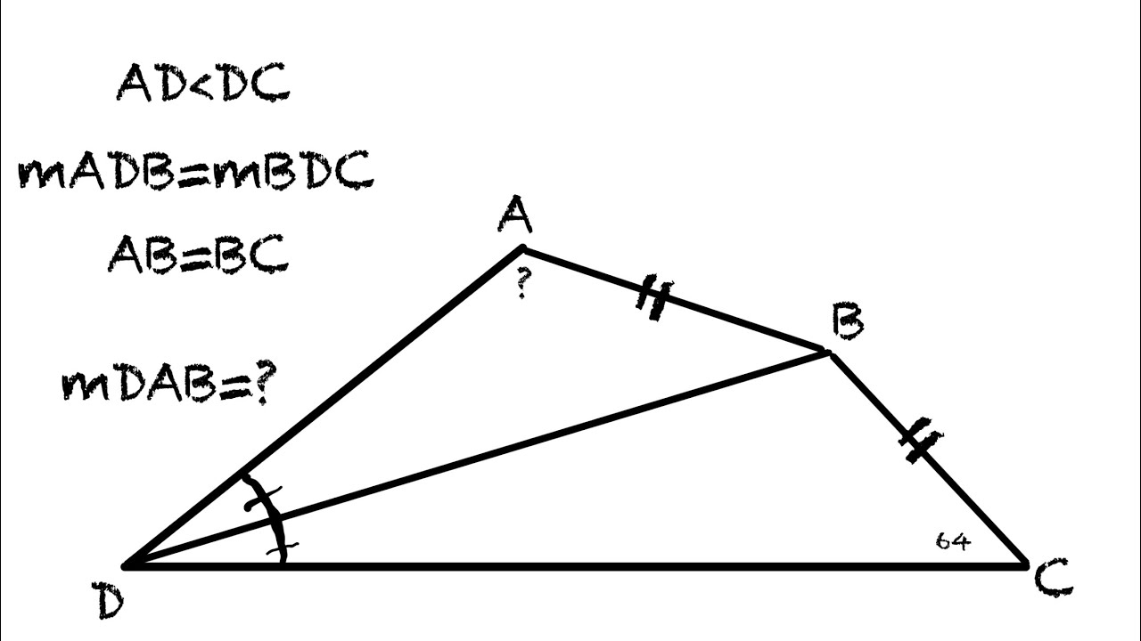 Easy way to solve angle question 20 - YouTube