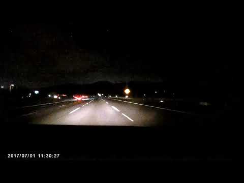 Interstate 85 night drive Atlanta, Georgia - YouTube