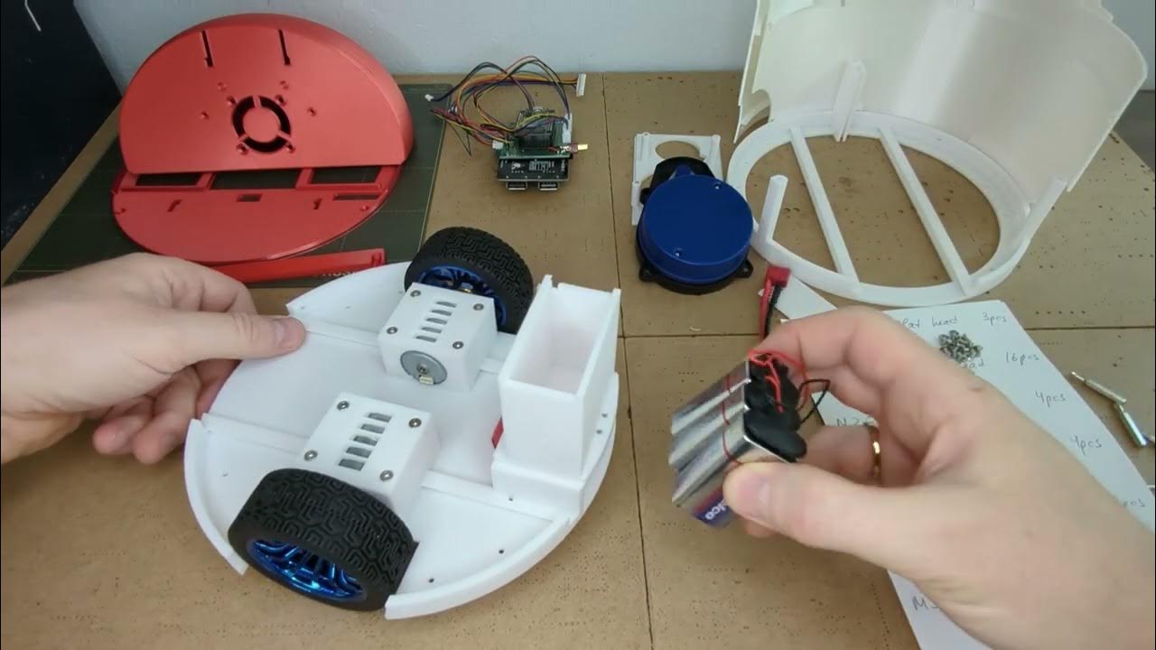 Maker's Pet robot assembly instructions - YouTube