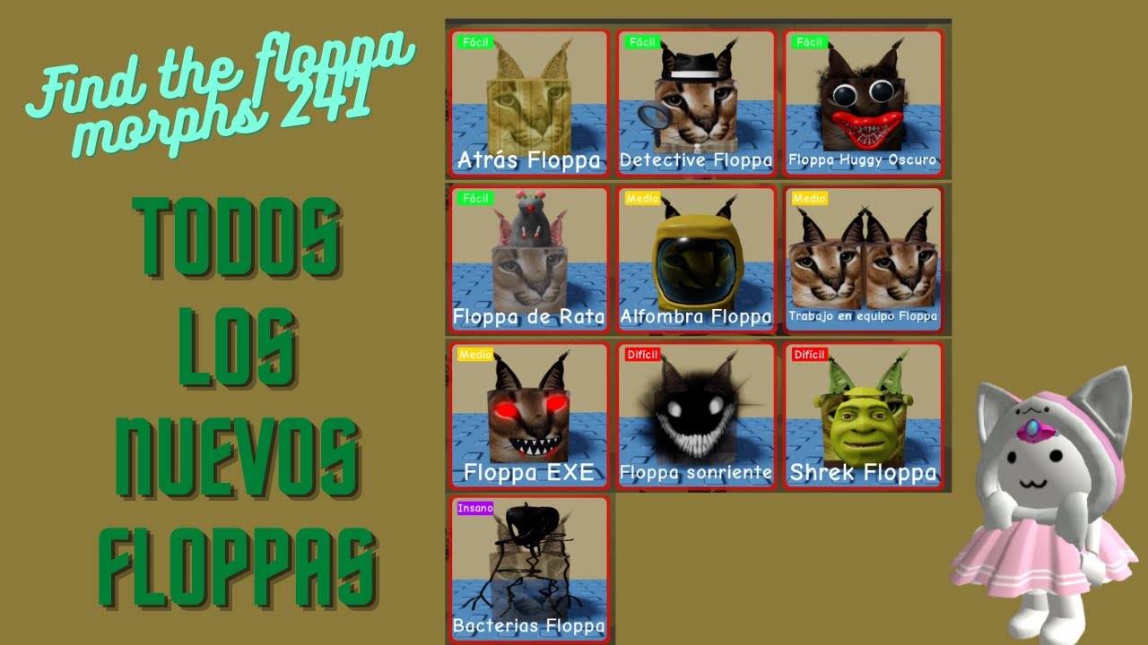 ENCUENTRO LOS NUEVOS FLOPPAS BACKROOMS NUEVO MAPA EN FIND THE FLOPPA ...