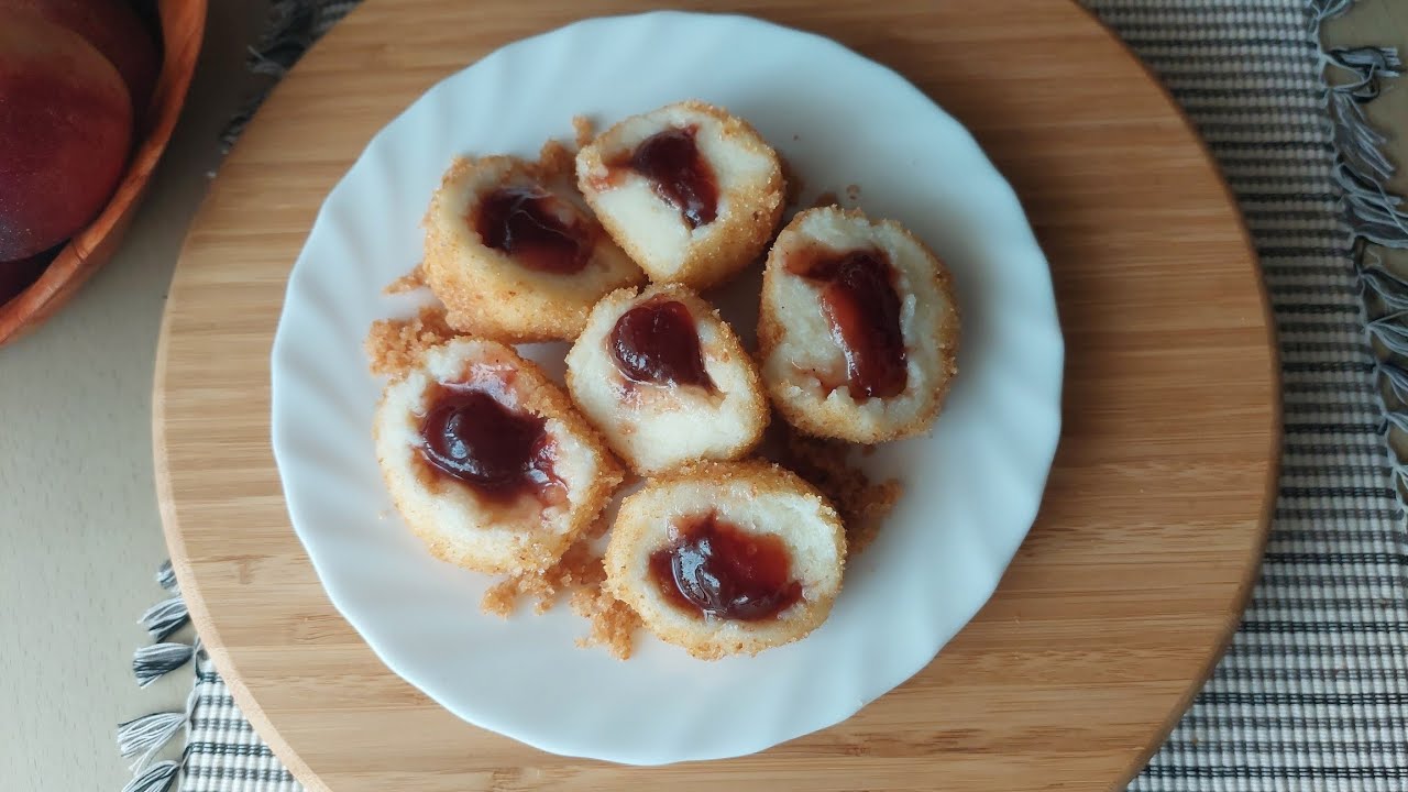 🌺 Griz gomboce sa pekmezom - Semolina dumplings with jam 🌸 - YouTube