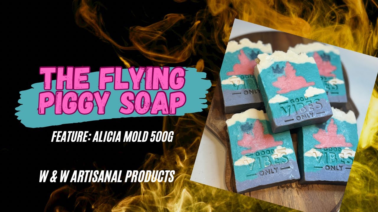 Flying Piggy Soap - YouTube