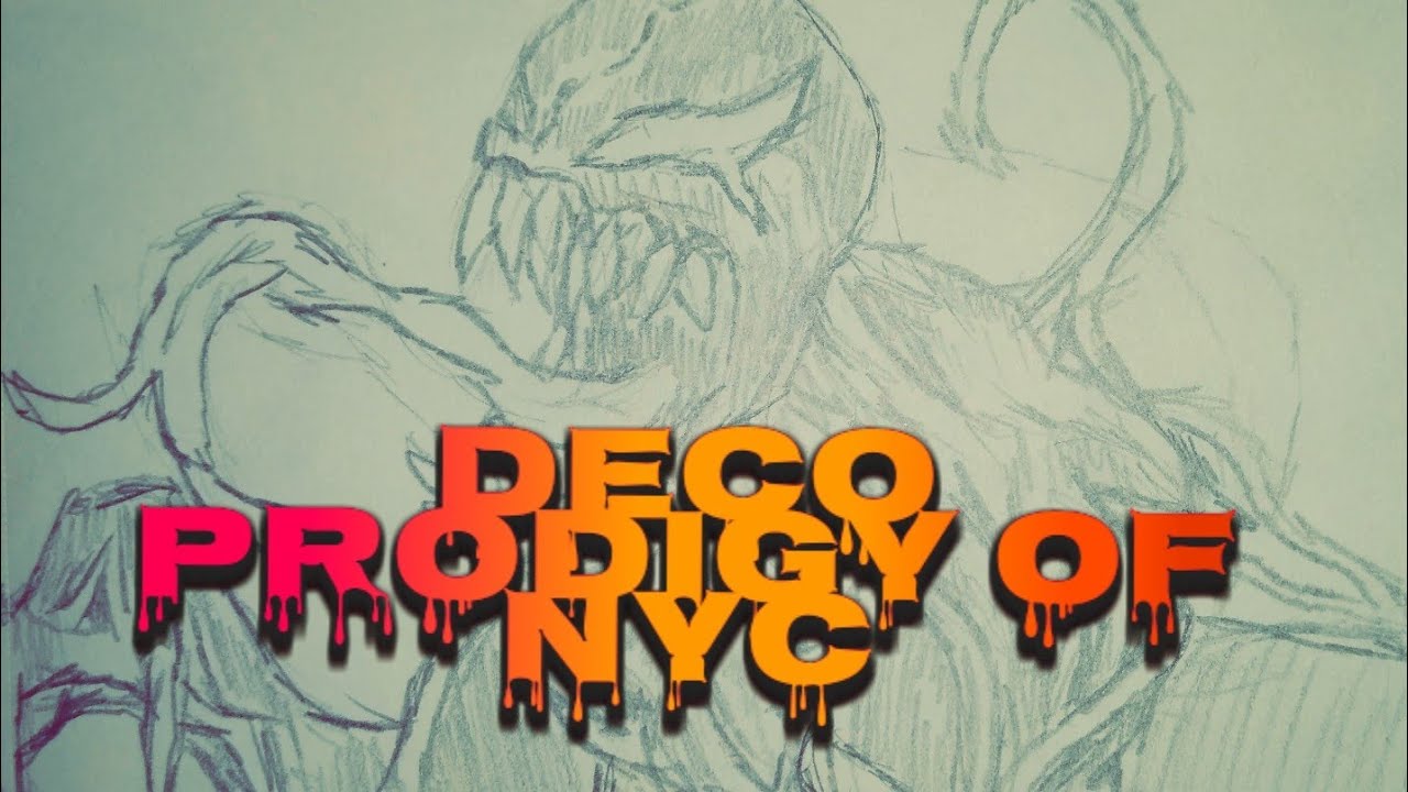 15 Minute Symbiote Sketch (4x Speed) - YouTube