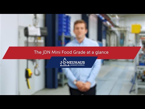 The JDN Mini Food Grade at a glance - YouTube