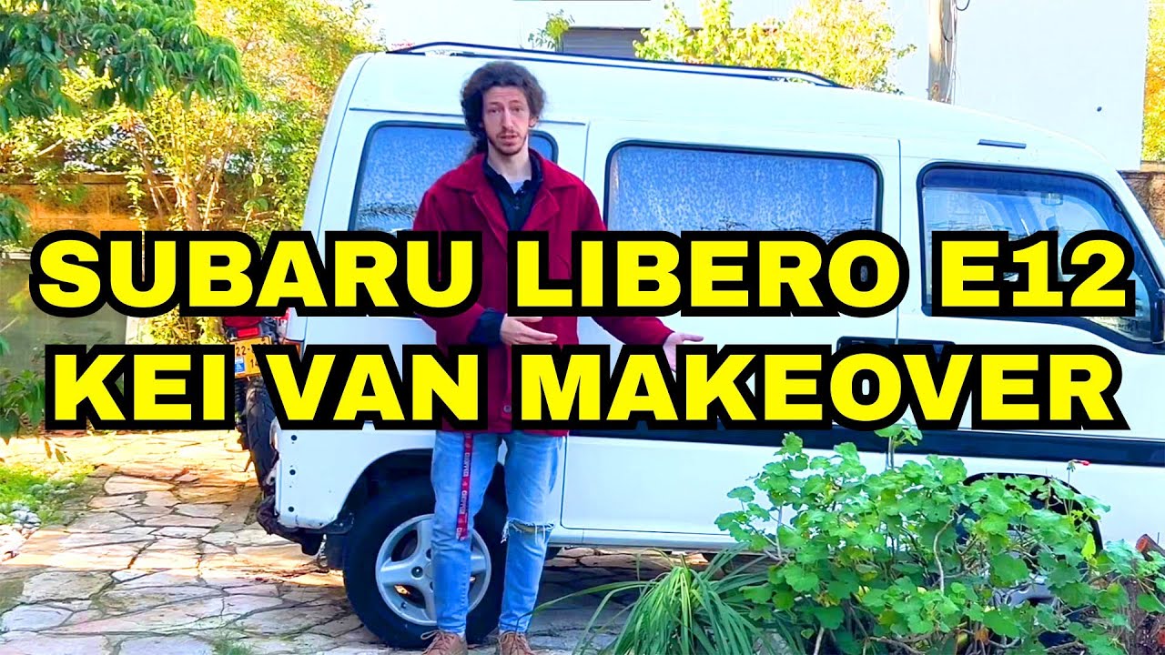Supercharged Subaru Libero E12 European kei van makeover - Part 1: the ...