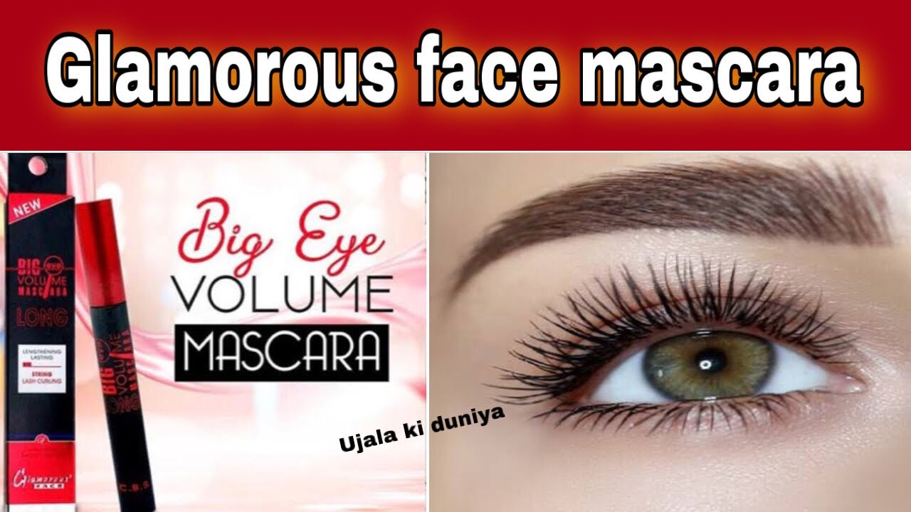 Glamorous Face Big Eye VOLUME Mascara review || Best Ever mascara by ...