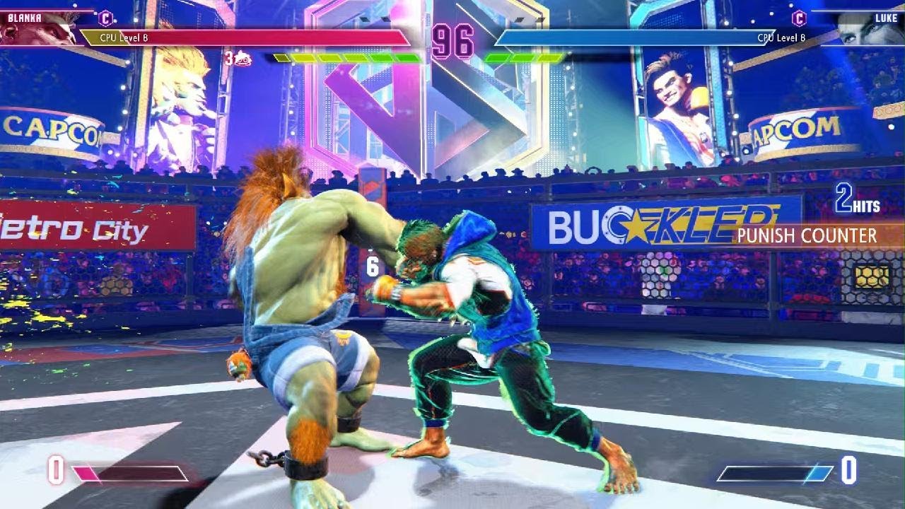 Super Brawl 6 LB Finals Blanka v Luke - YouTube