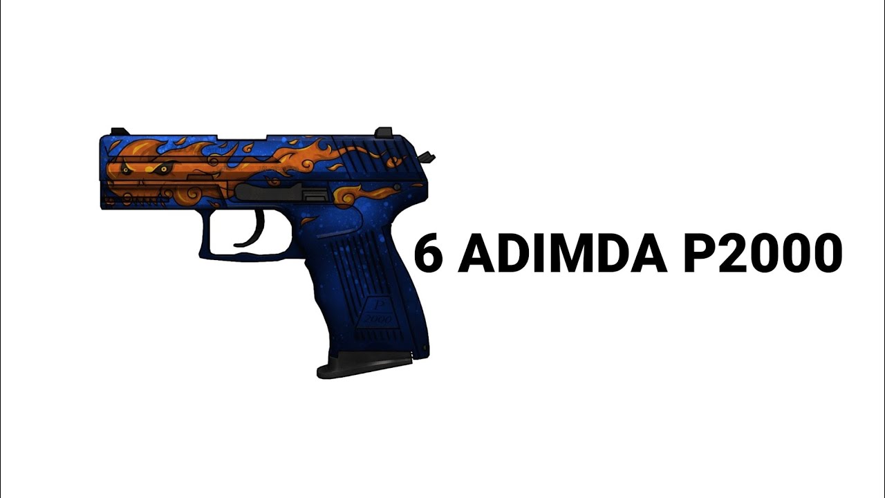 DRAWİNG P2000 İN 6 STEPS | 6 ADIMDA P2000 ÇİZİMİ | CS:GO - YouTube