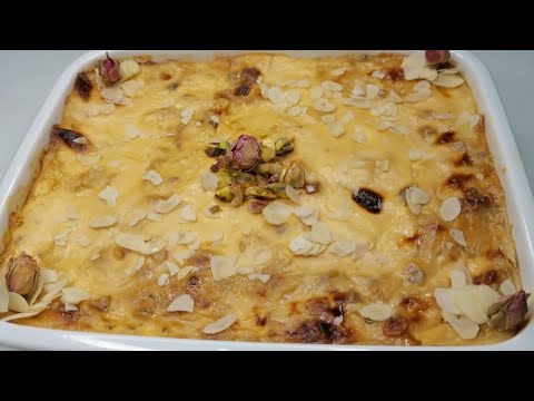 Milföy hamurundan Um Ali tarifi 🤤 Arap tatlısı Um Ali. Um Ali'nin tarifi.