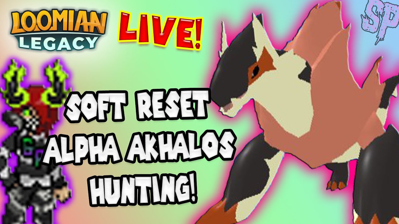 🔴 Soft Reset Alpha Akhalos Hunt! // Loomian Legacy // (Roblox) (2021 ...
