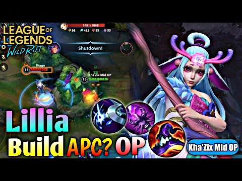 HOW TO PLAY LILLIA BUILD DUO LANE APC ! SEASON 9 | LOL WILDRIFT - YouTube