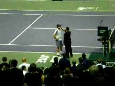 Andy Roddick's Dad Has Hair on His Ears - YouTube