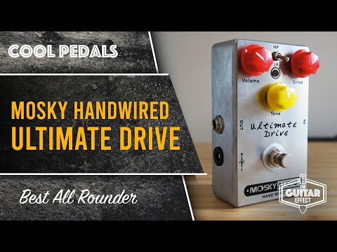 Mosky Ultimate Drive. In depth review of an excellent mid - high gain distortion pedal.