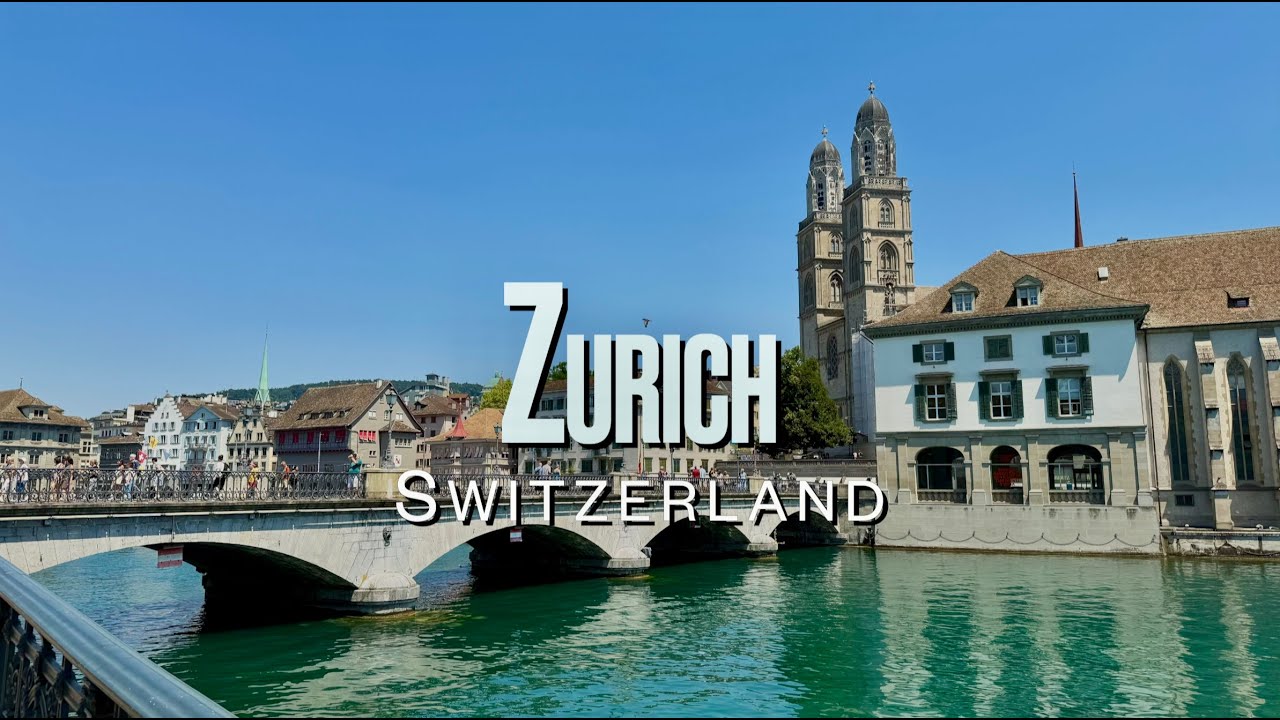 Zurich City Walk | A Scenic Tour of Switzerland | 4K - YouTube