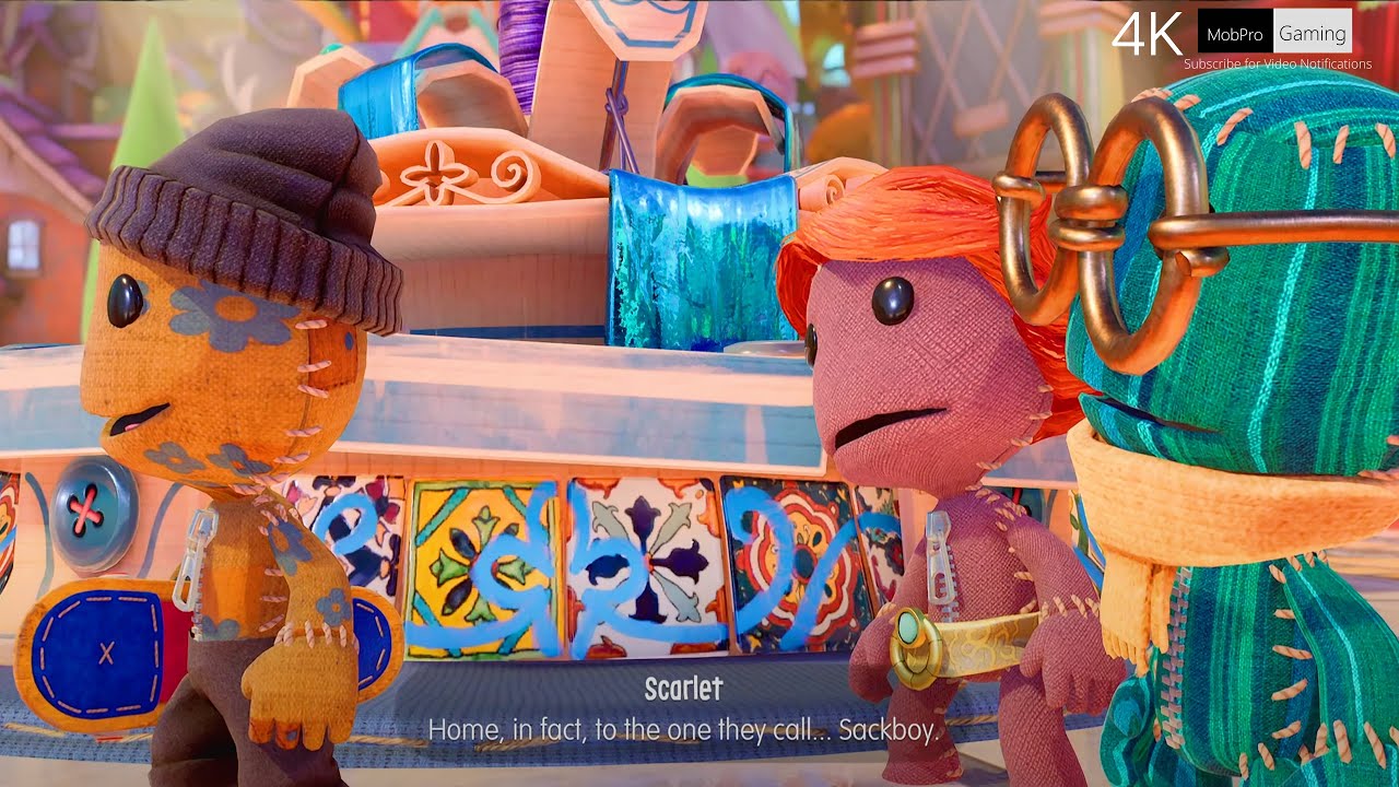 SACKBOY A Big Adventure __ 4K HDR ULTRA Realistic High Graphics HDR ...